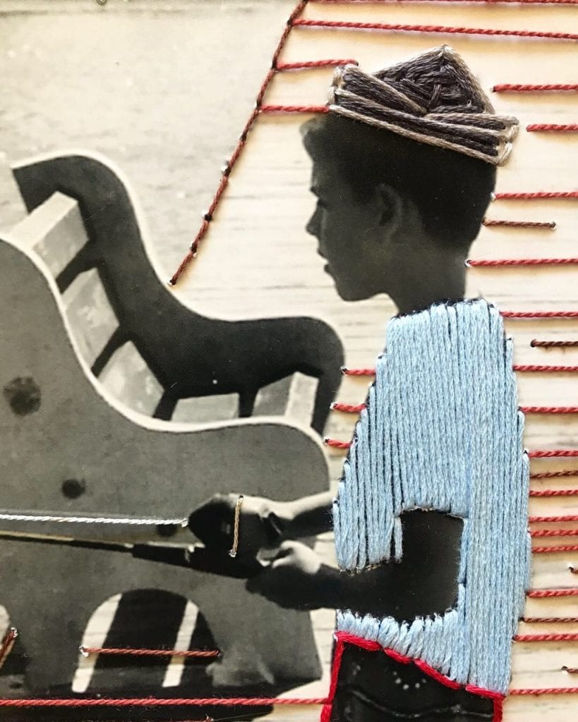 La artista visual Jesús Sáez y su propuesta de:”Hilar el Recuerdo ...