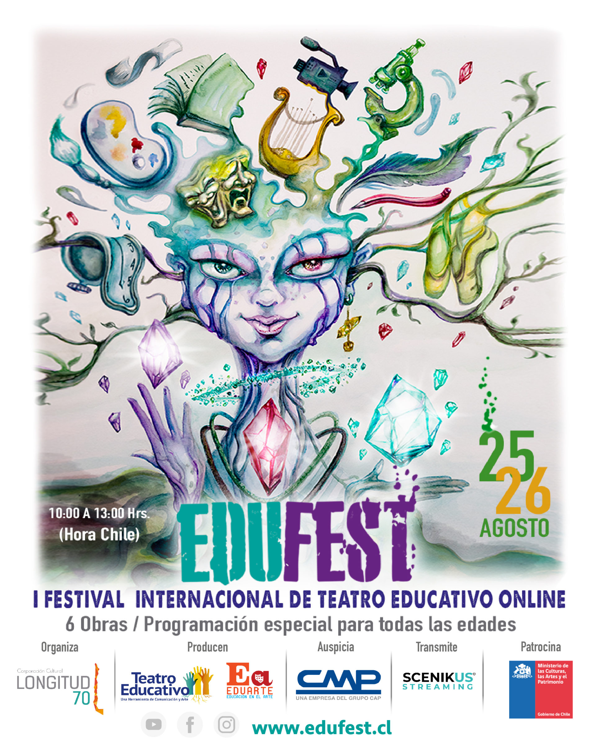 El 25 y 26 de agosto se realizará Edufest, Primer Festival ...